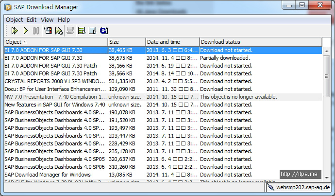SAP Download Manager 사용방법 - 끊임없이 진화하라..